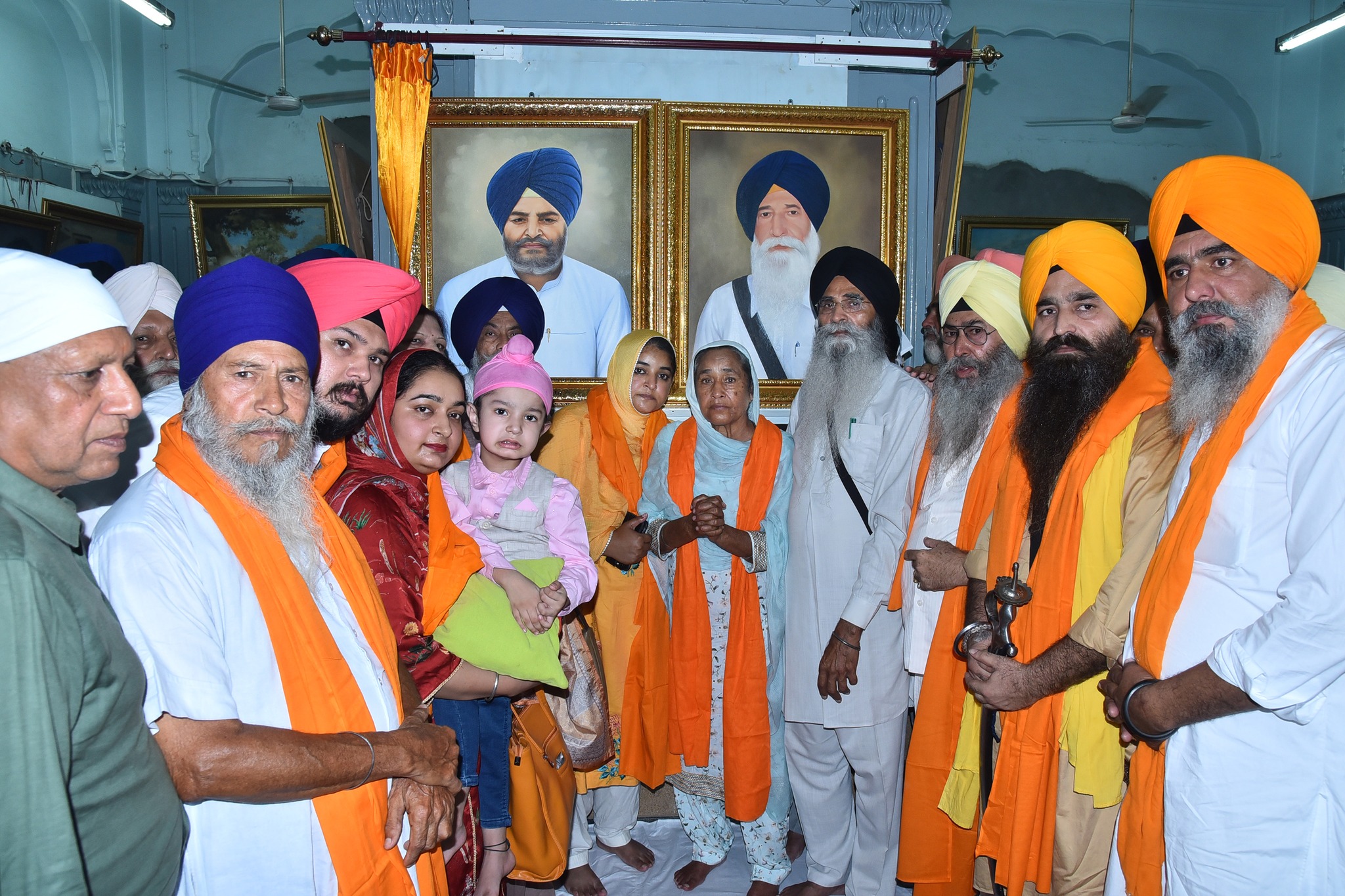 The picture of Balwinder Singh Jatana is in the Central Sikh Museum